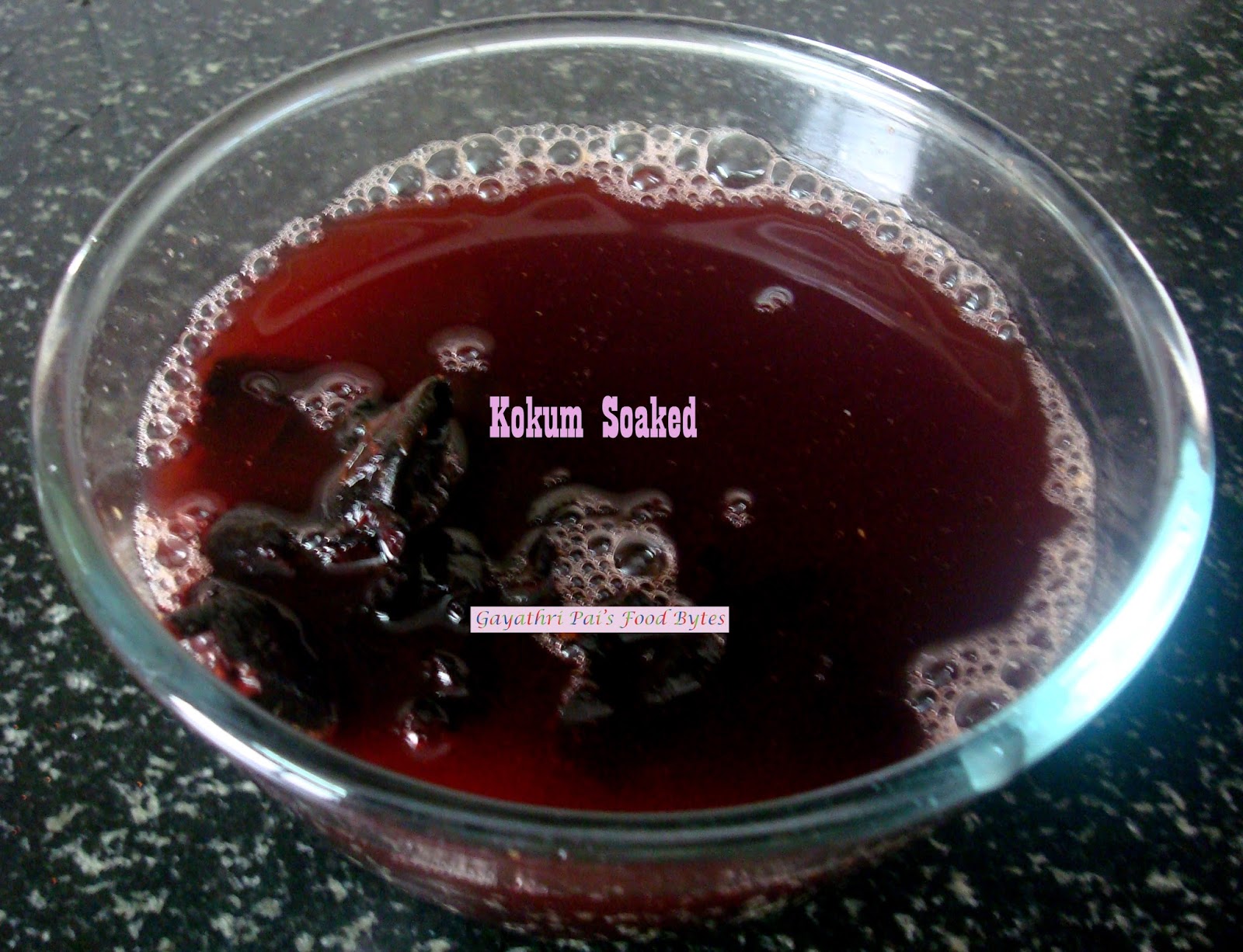 Gayathri Pai's Food Bytes: Kokum / Sol Kadhi - 2.