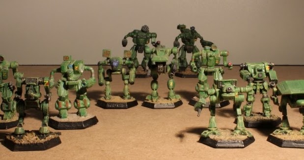 Storytellers MechWerkstatt: Falcon Guard: Trinary Bravo complete!