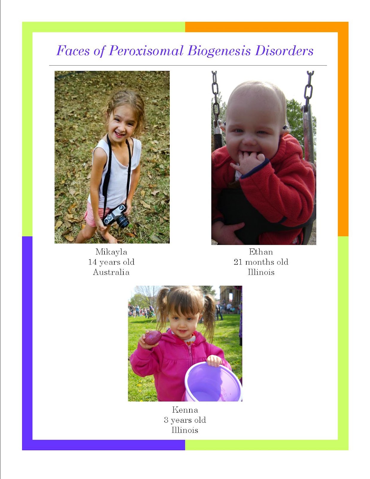 Faces of Peroxisomal Biogenesis Disorders