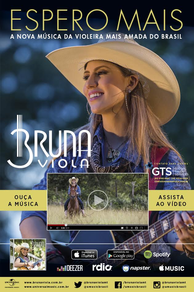 Sertanejo Bão - Mundo Sertanejo: Bruna Viola acaba de lançar videoclipe ...