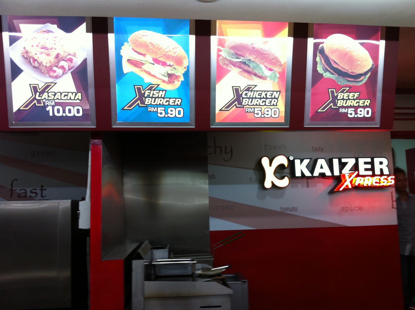 YummyNFunPlaces: - Kaizer Burgers (Chicken / Beef / Fish) Kaizer Xpress ...