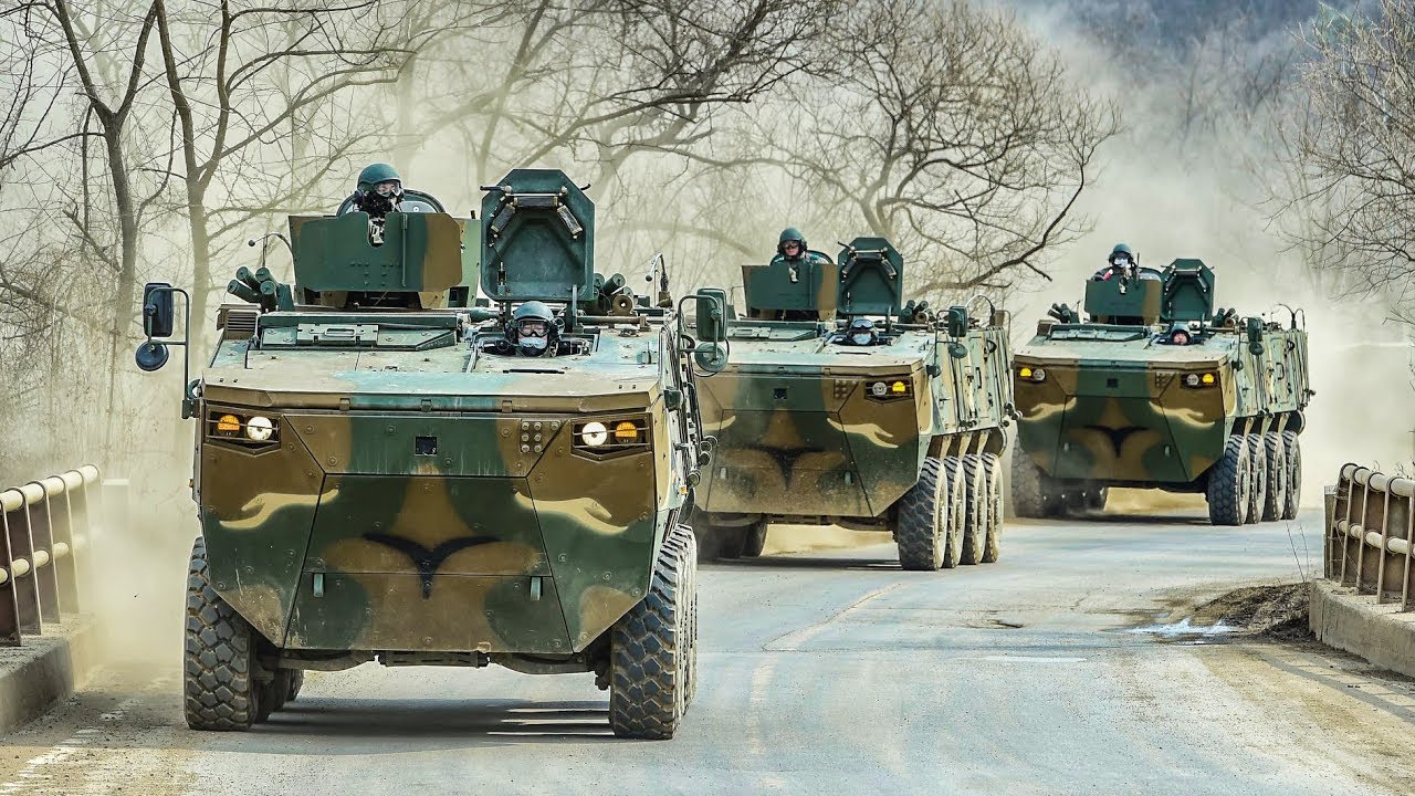 South Korea orders 3rd batch of K806 and K8080 wheeled armored vehicles ...