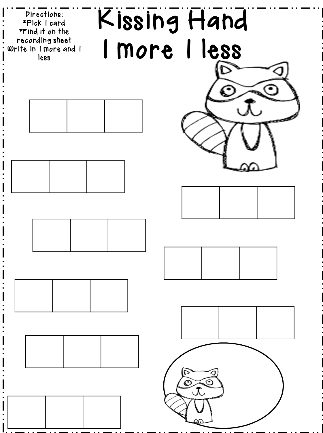 CampWeWannaLearnAlot: Kissing Hand Pack & Freebie