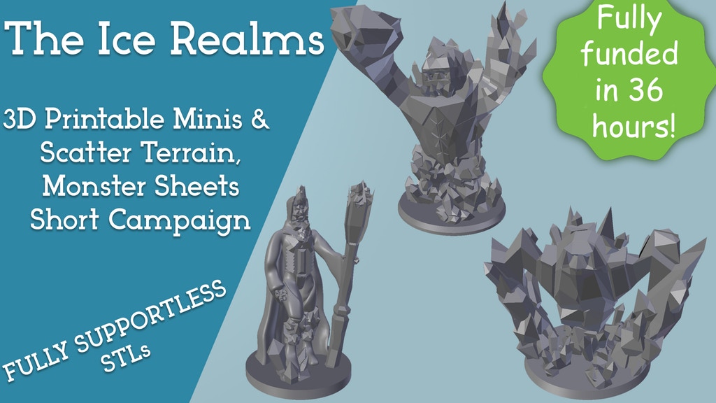 Tabletop Fix: Callum Rowley - The Ice Realm Kickstarter