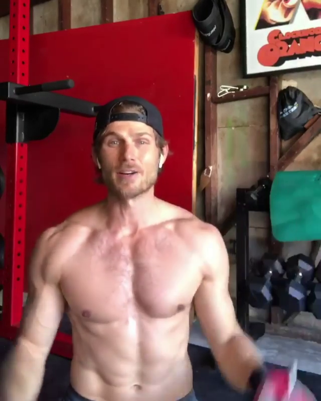 Alexis_Superfan's Shirtless Male Celebs: Travis Van Winkle shirtless IG