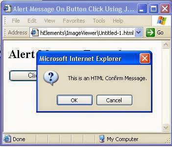 Confirm Message Box With Ok and Cancel Detect On Button Click Using ...
