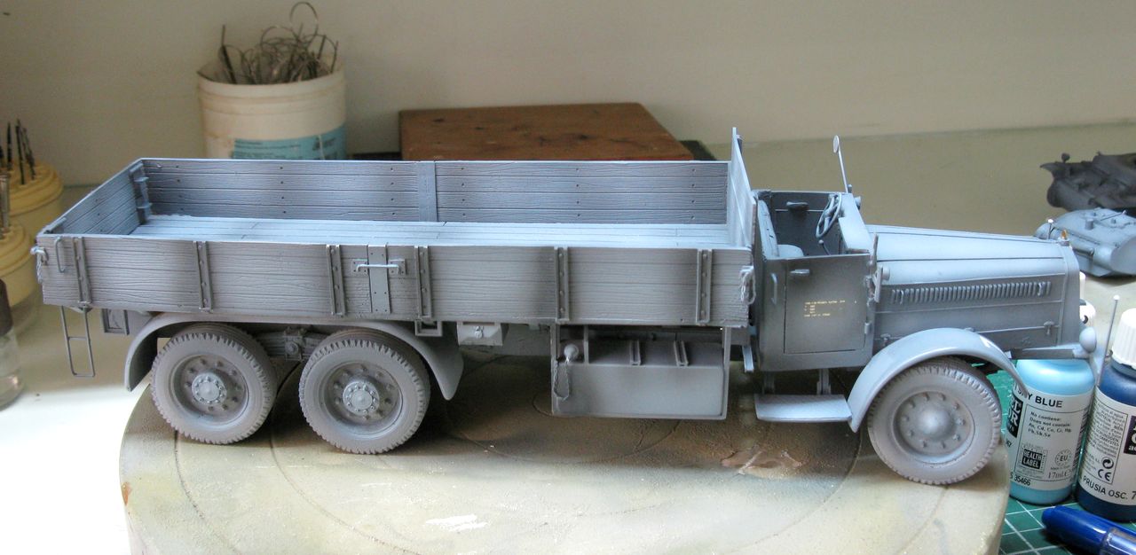 Panzerserra Bunker- Military Scale Models in 1/35 scale: Faun L900 D567 ...
