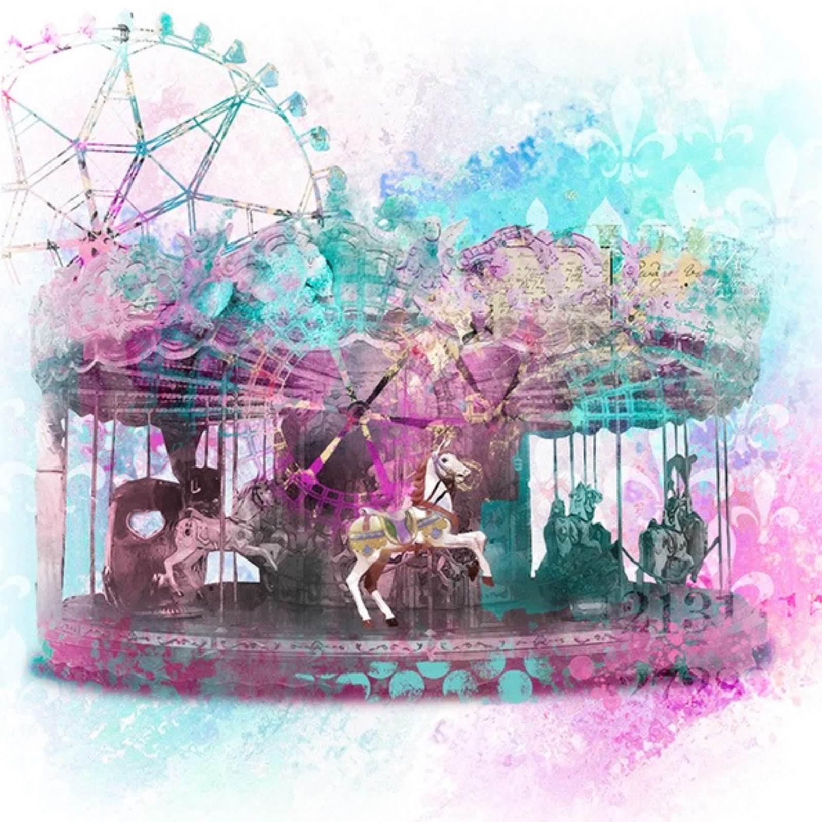 E-scape and Scrap: G&T Designs - Fairground Attraction & Freebies