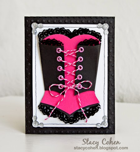 Stacy Cohen: Corset Card