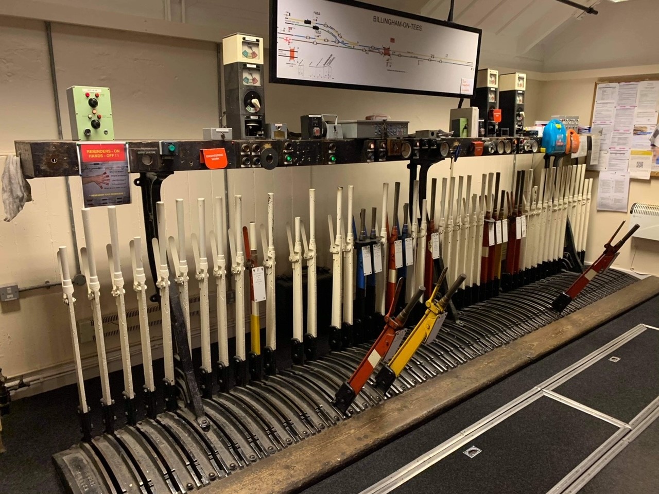 North Tyneside Steam Railway: Billingham Signal Box