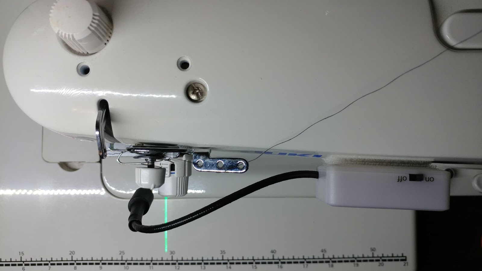 Slice of Pi Quilts: Adding a laser to ANY sewing machine!