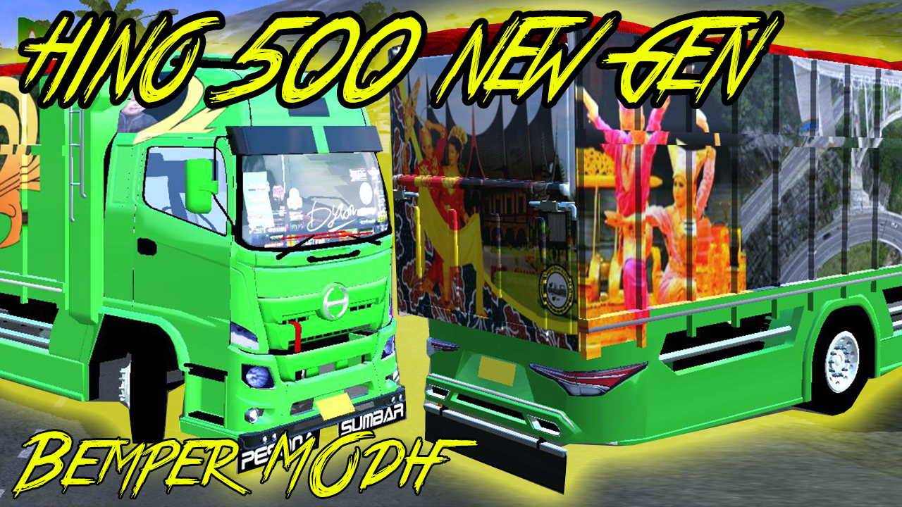 HINO MODIF!! MOD HINO 500 BEMPER MODIF CVT ALDOVADEWA | MOD BUSSID ...