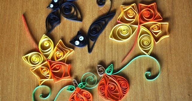 Halloween and Fall Quilling