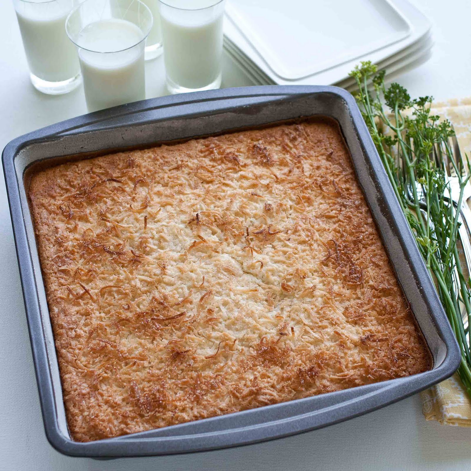 FOODjimoto: Butter Mochi with Coconut