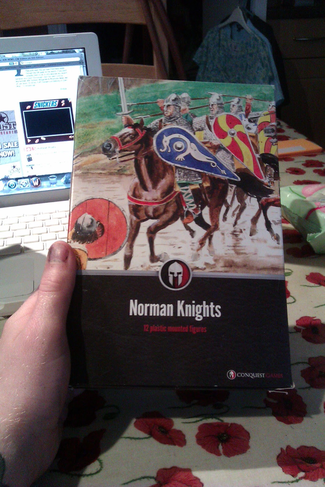 Wolves on the Tide: Conquest Games plastic Norman knights- unboxing ...