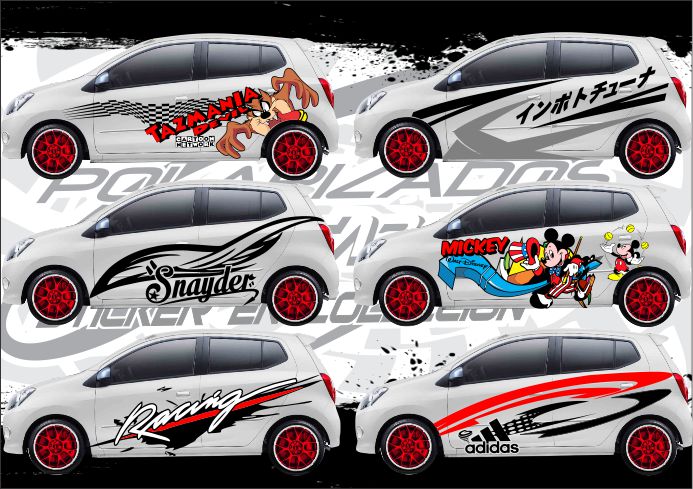 PACK DE AUTOS #3 DISEÑOS PARA PLOTTER DE CORTE