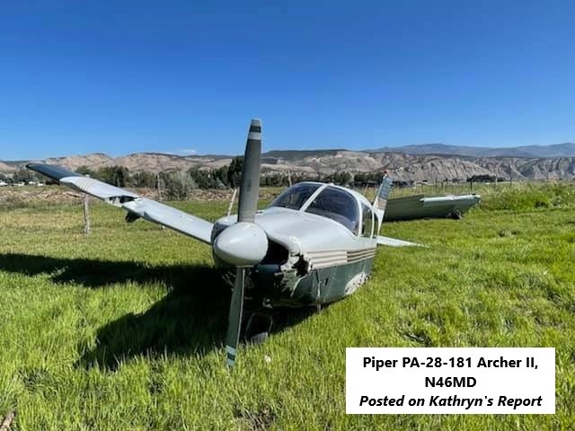 Kathryn's Report: Fuel Starvation: Piper PA-28-181 Archer II, N46MD ...