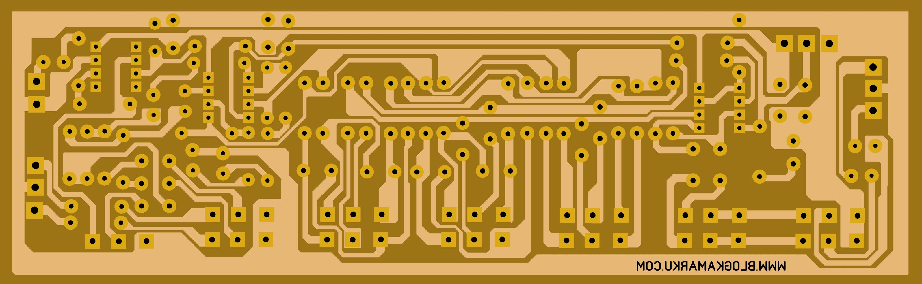 TONE CONTROL HIFI YIROSHI PCB LAYOUT – BLOGKAMARKU