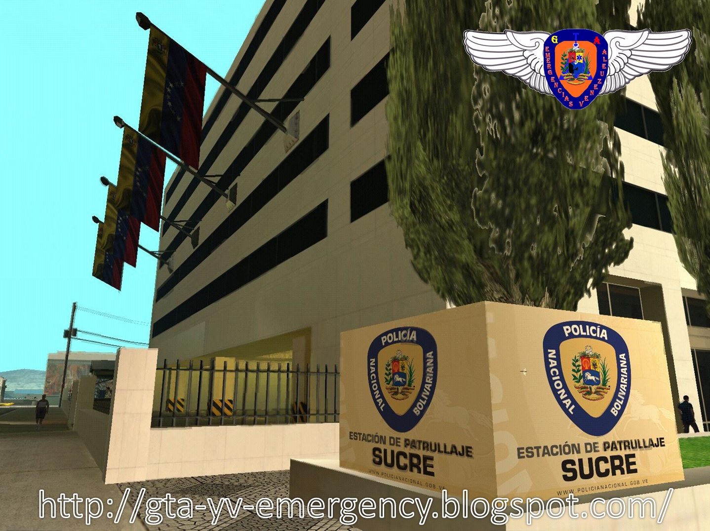 GTA SA Emergencias Venezuela: Sede de la Policía Nacional Bolivariana (PNB)