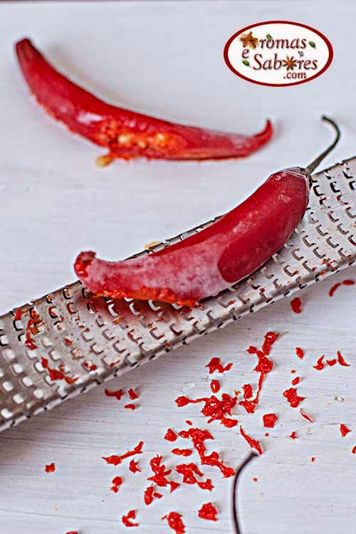 Aromas e Sabores: Pimenta fresca ralada - dica