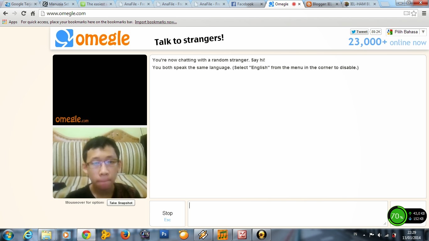 CARA MENGGUNAKAN VIDEO CALL LEWAT OMEGLE | Wacanan Jawa