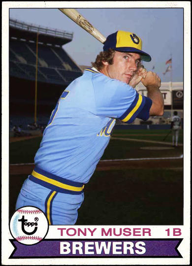 WHEN TOPPS HAD (BASE)BALLS!: NOT REALLY MISSING IN ACTION- 1979 TONY MUSER