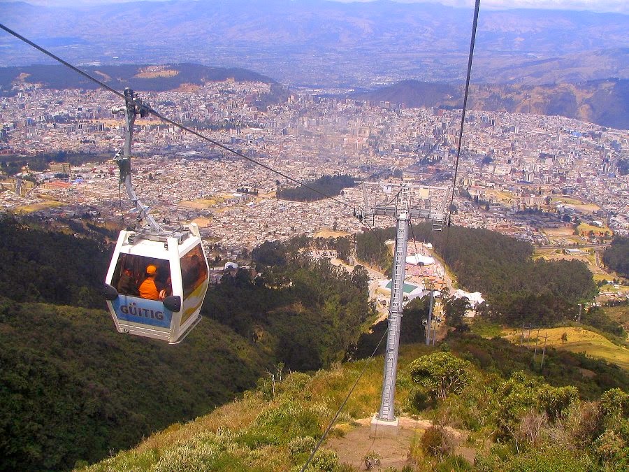 ViajesyTurismoGüigüeVenezuela: Quito / Teleférico / Ecuador : El ...