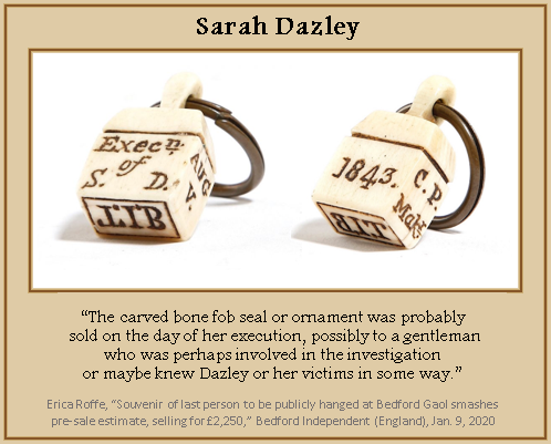 Unknown Gender History: Sarah Dazley Murdered 2 Husbands & Her Daughter ...