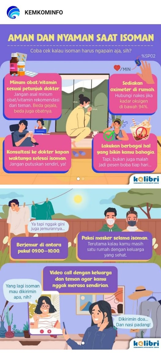 Inilah Panduan Isolasi Mandiri (Isoman) untuk Pasien COVID-19 - Inzaghi ...