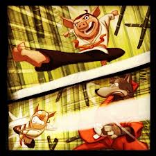 BooktalkThree: Book talk: The Three Ninja Pigs by Corey Rosen Schwartz