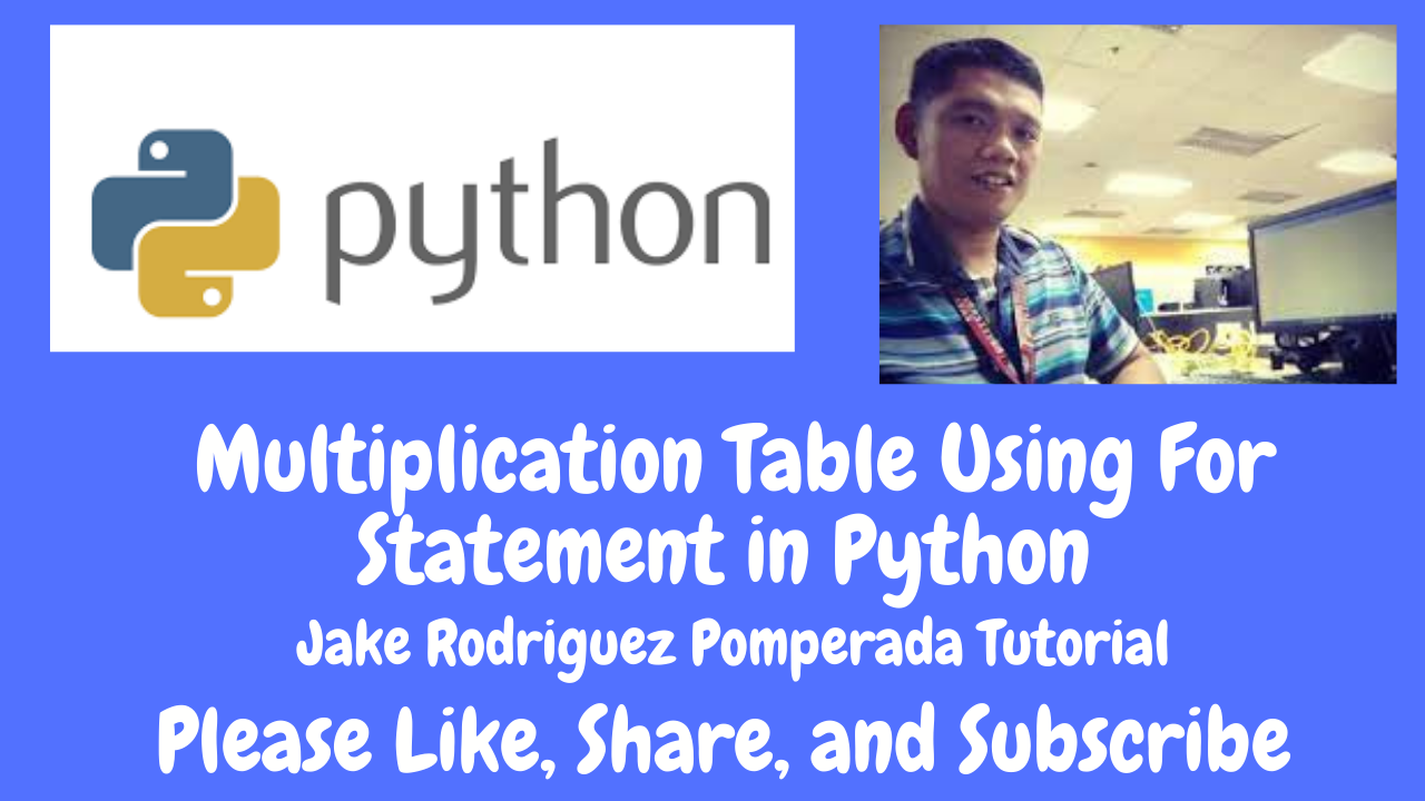 Free Programming Source Codes And Computer Programming Tutorials Multiplication Table Using For