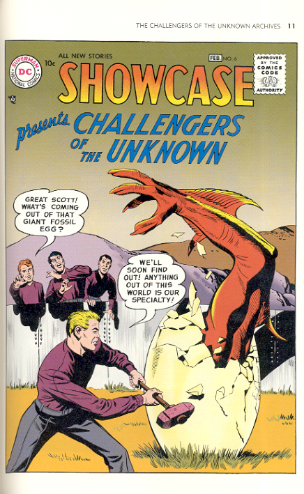 DC Comics Reprints from the 1960s, 70s and 80s: Challengers of the ...
