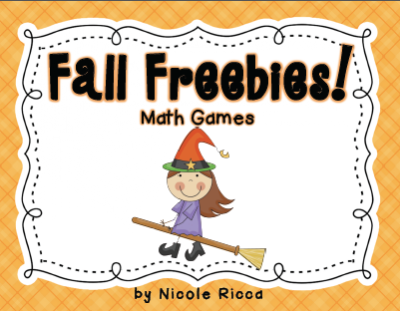 Mrs. Ricca's Kindergarten: Happy October! {Freebies & Centers}