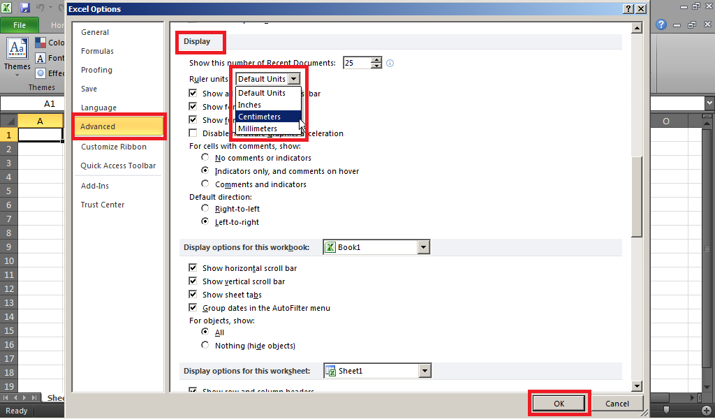 Cara Mengubah Inchi Ke Cm Di Excel 2010 Eminence Solutions