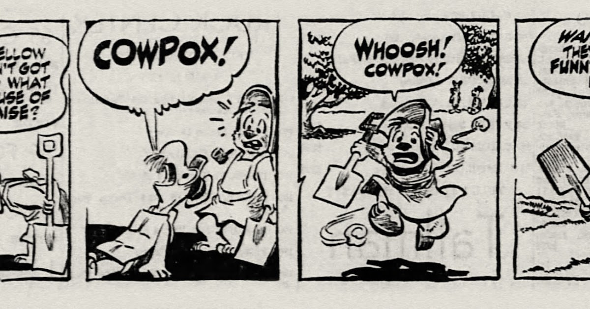 Whirled of Kelly: Whoosh! Cowpox!