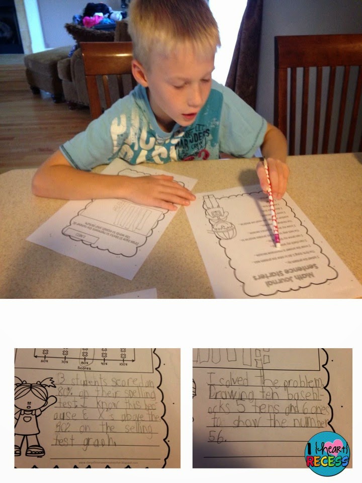 Math Journal by Diary of a Not so Wimpy Teacher...A MUST HAVE! - I ...