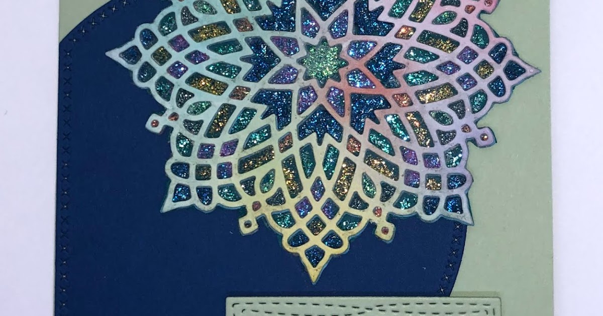 Fun With Ink: Just a Mandala Note