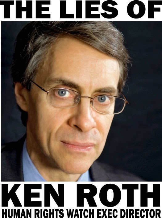 The top 22 things HRW's Ken Roth DIDN'T tweet about Gaza (update ...