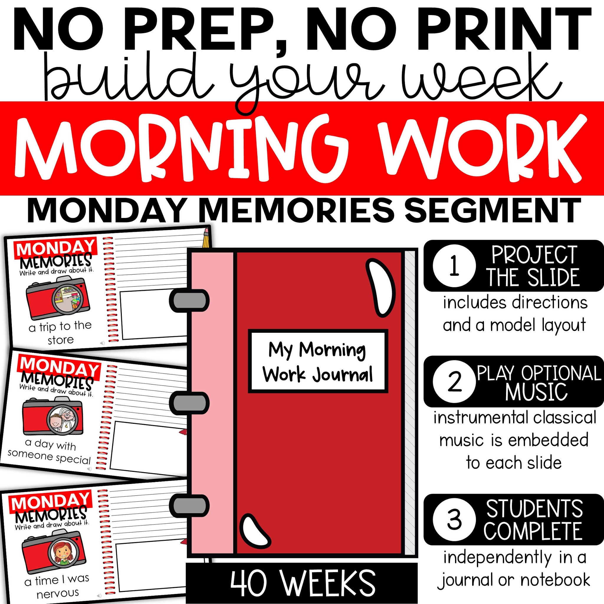 Morning Work Made Easy! - *Teaching Maddeness*