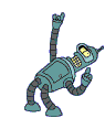 Gifs Animados #3 - Especial Bender - Futurama Brasil