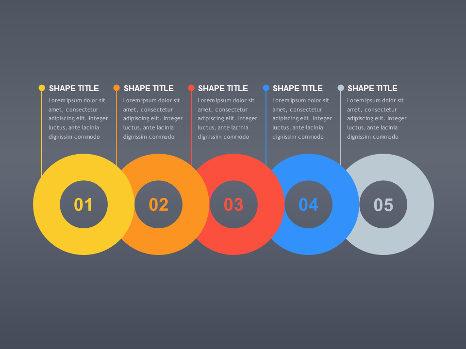 Ring Horizontal Stack PowerPoint Templates - PowerPoint Free