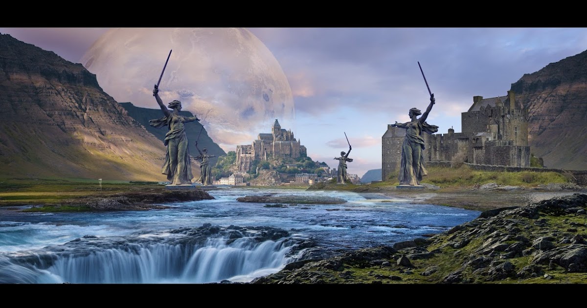 Castle Matte Painting