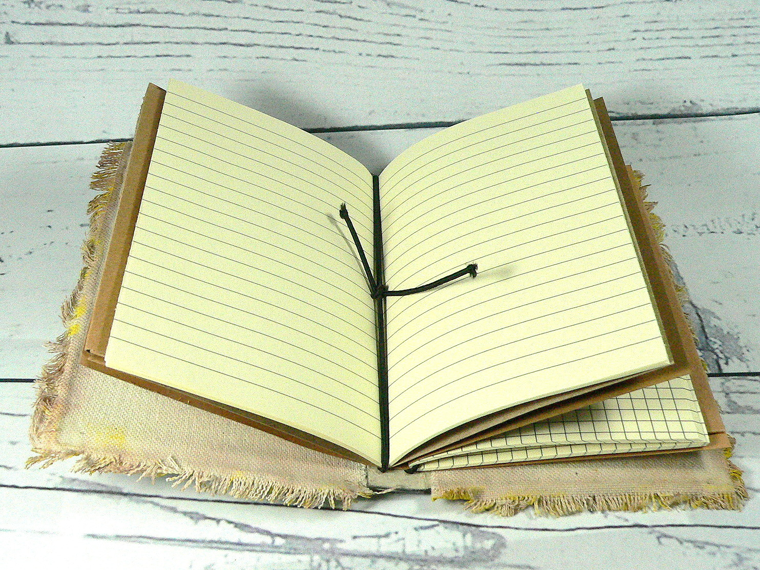 StencilGirl® Talk: Stenciled Poetry - Journal Cover - by Claudia Neubacher