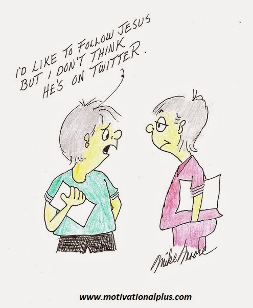 The Happy Teacher: New Cartoon: Follow Jesus