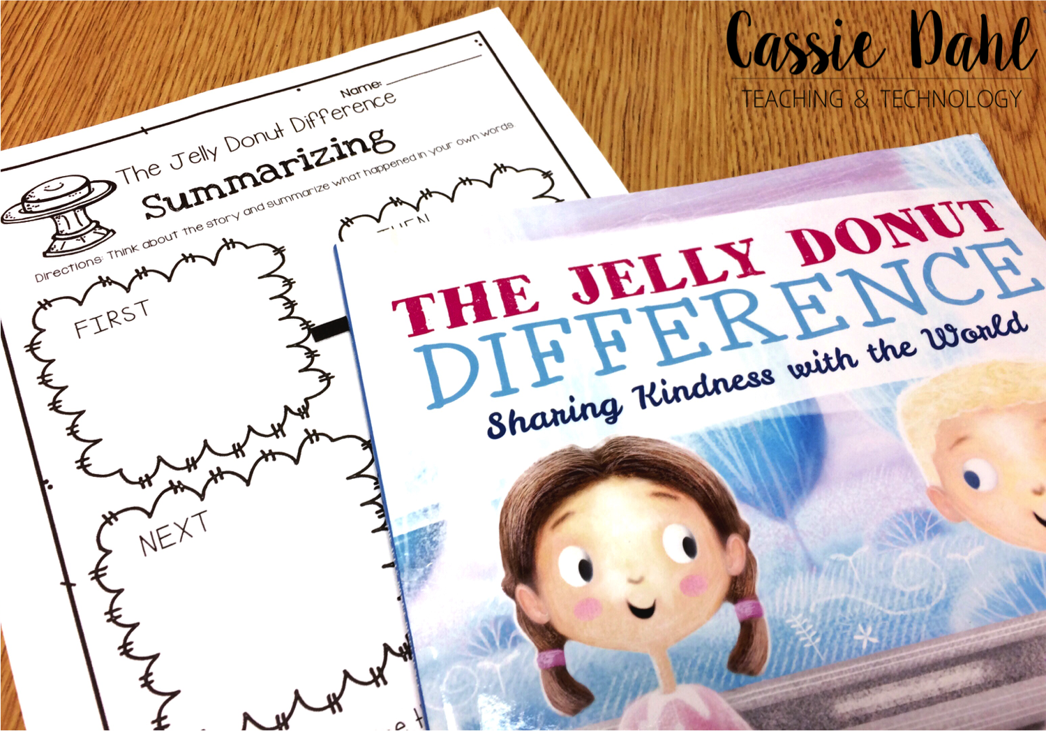 The Jelly Donut Difference: Picture Book Lesson - Cassie Dahl ...