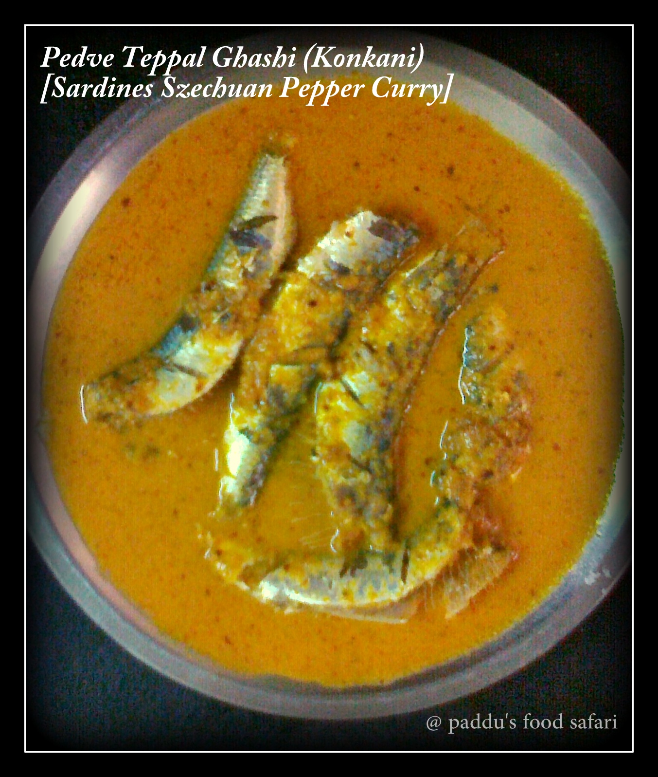 gHara javaN (Home Food): Pedve Teppal Ghashi (Konkani) Sardines ...
