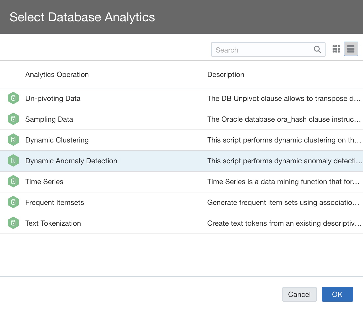 Anomaly Detection in Oracle Analytics