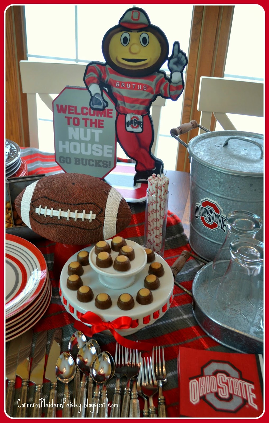 Getting Ready for the Ohio State Championship Game! - Corner of Plaid ...