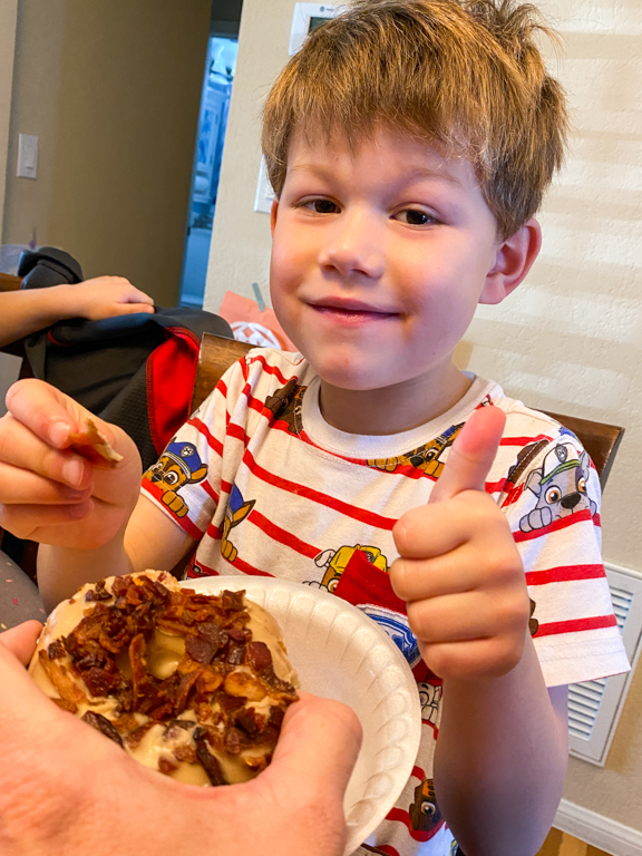 Tales of the Flowers: Maple Bacon Donut Cereal - National Bacon Day ...
