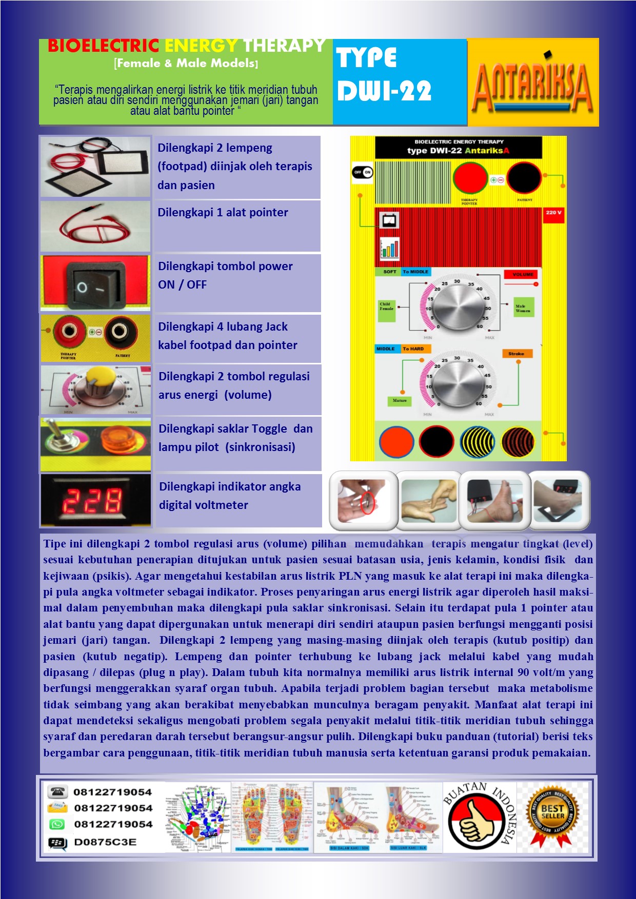 ALAT TERAPI LISTRIK MODERN